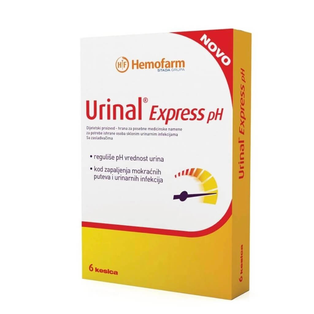 Urinal express 6 kesi x 200 mg | КУПИ ONLINE