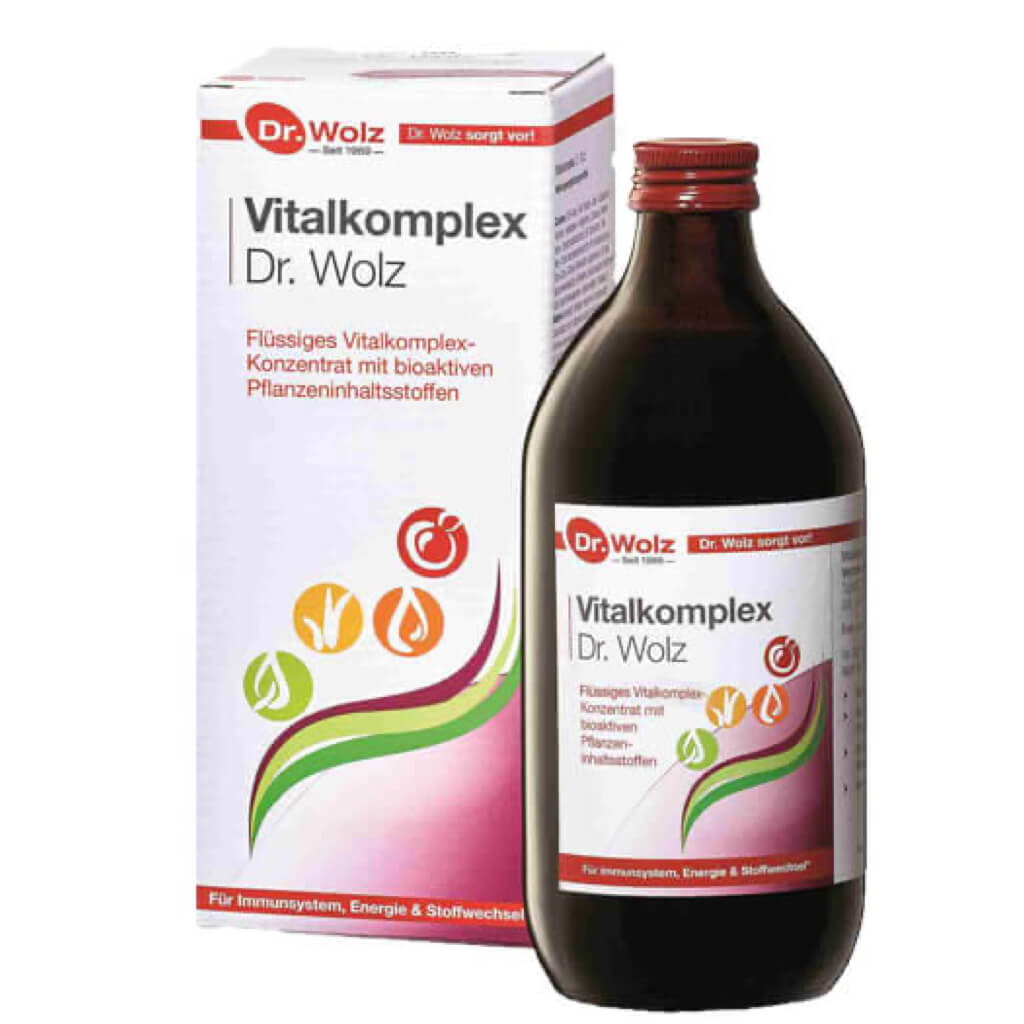 Dr.wolz vitalkomplex sirup 500ml | КУПИ ONLINE