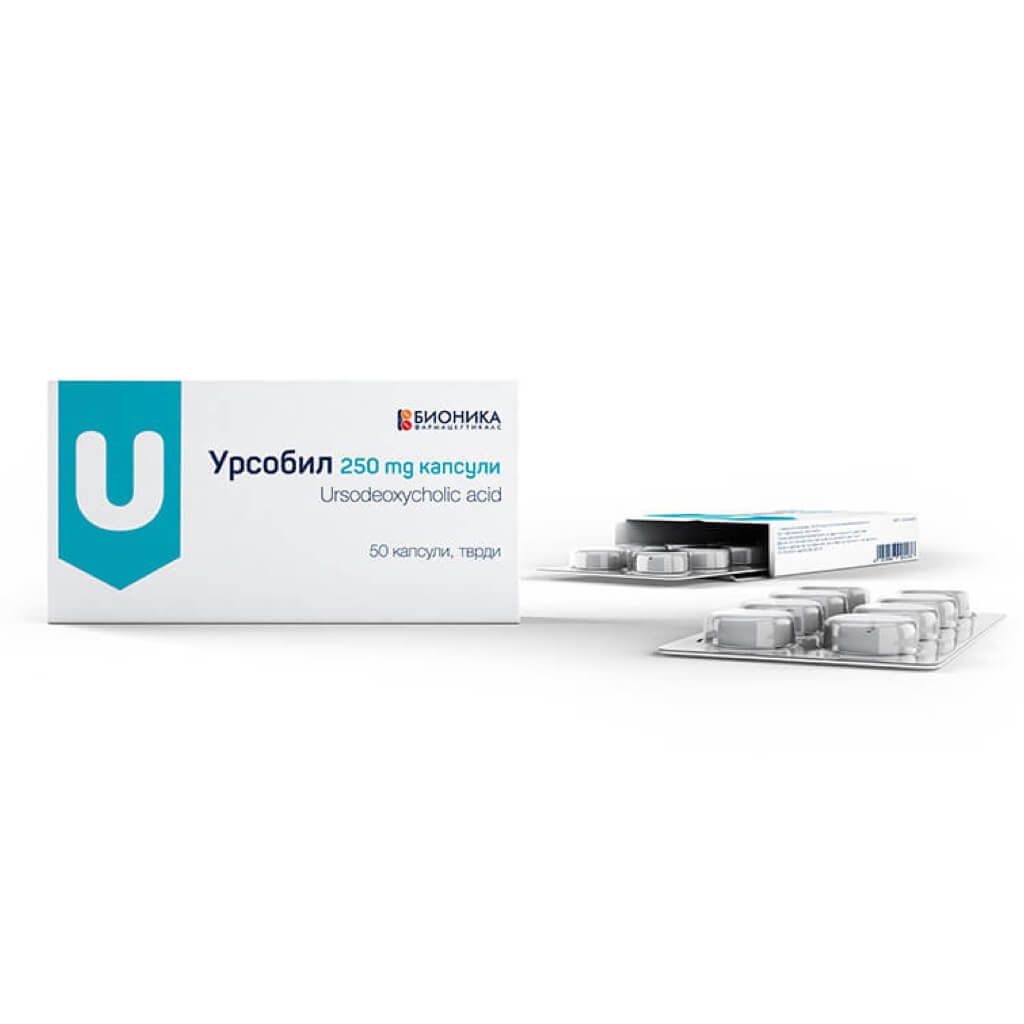 Ursobil capsules 50 x 250 paket 12sc | КУПИ ONLINE