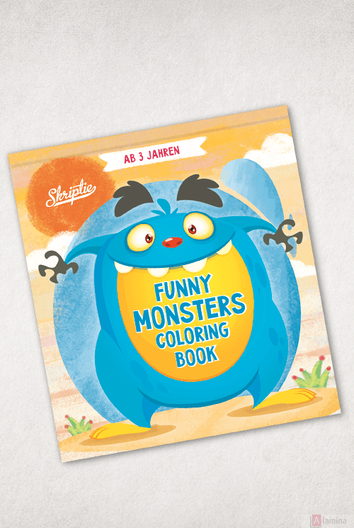 Funny monsters-coloring book | КУПИ ONLINE