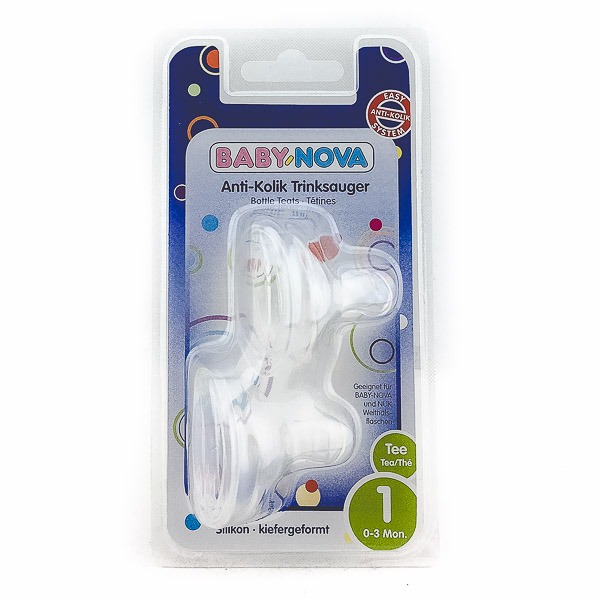 Baby nova цуцла за шише 0+3 месеци | КУПИ ONLINE